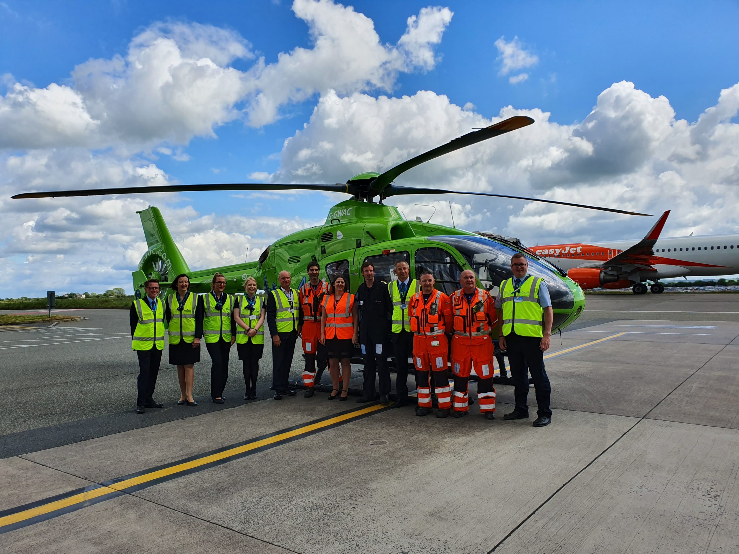 Great Western Air Ambulance Charity land partnership with Bristol ...